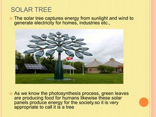 Solar tree ppt | PPTX