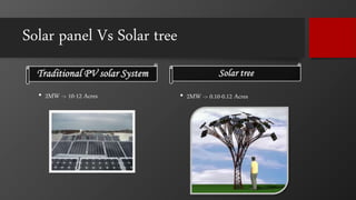 Solar tree PPT | PPTX