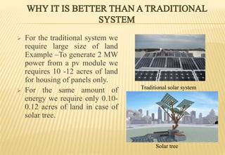 Solar tree ppt | PPT
