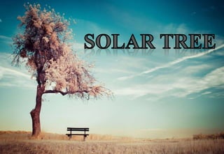 Solar tree ppt | PPT