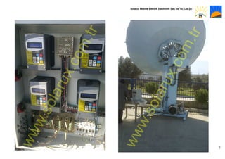 Solarux Yoğunlaştırılmış Güneş Enerjisi Sistemi GES | PDF