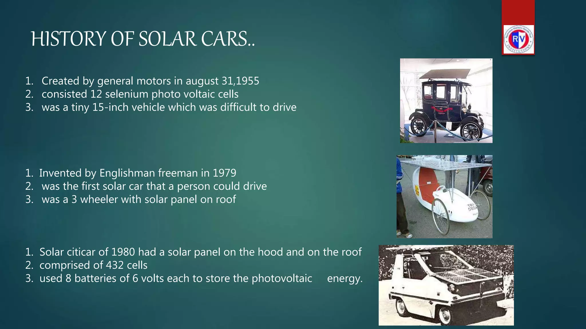 Solar Car | PPTX