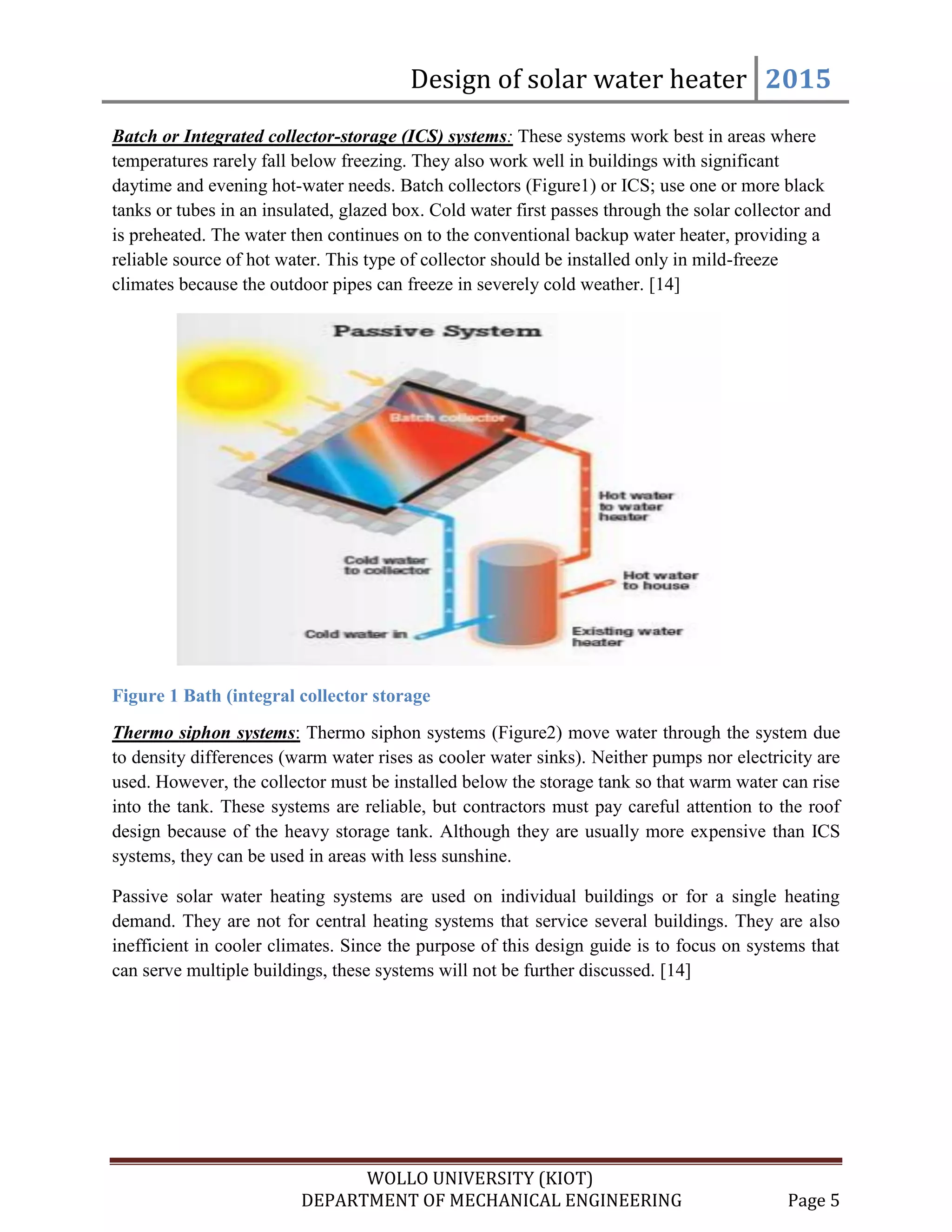 Solar water heater | PDF