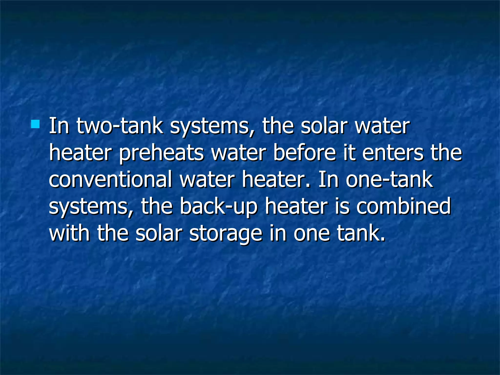 Solar water heaters a boon | PPT