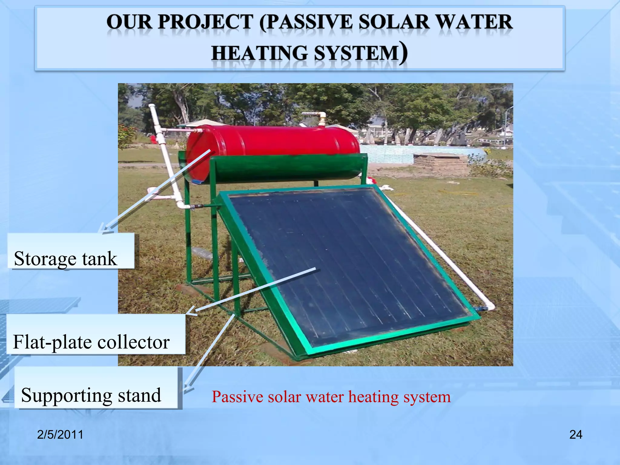 Solar water heating system | PPT