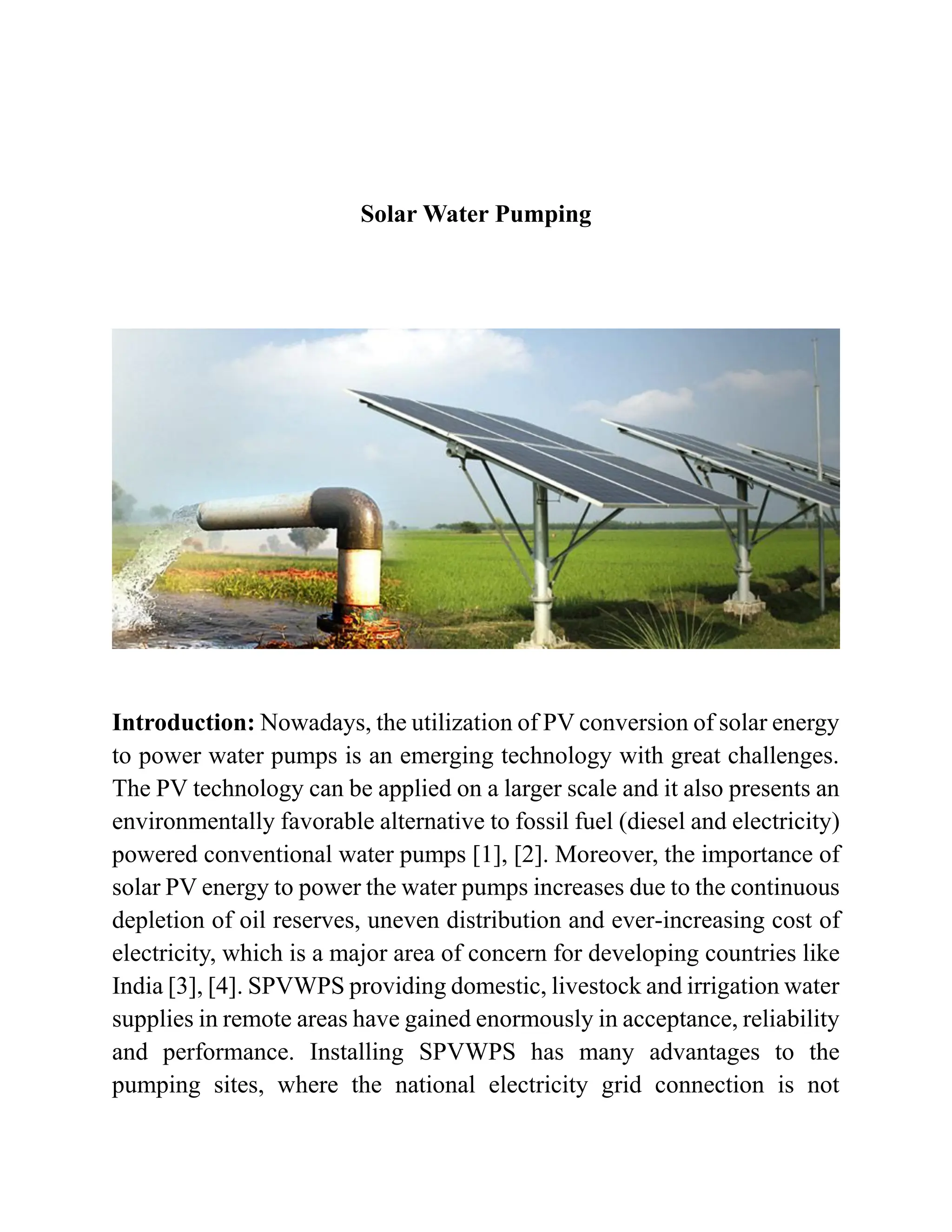 A project report on Solar water pumping.pdf