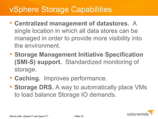 Hyper-V vs. vSphere: Understanding the Differences | PPT | Operating Systems | Computer Software ...