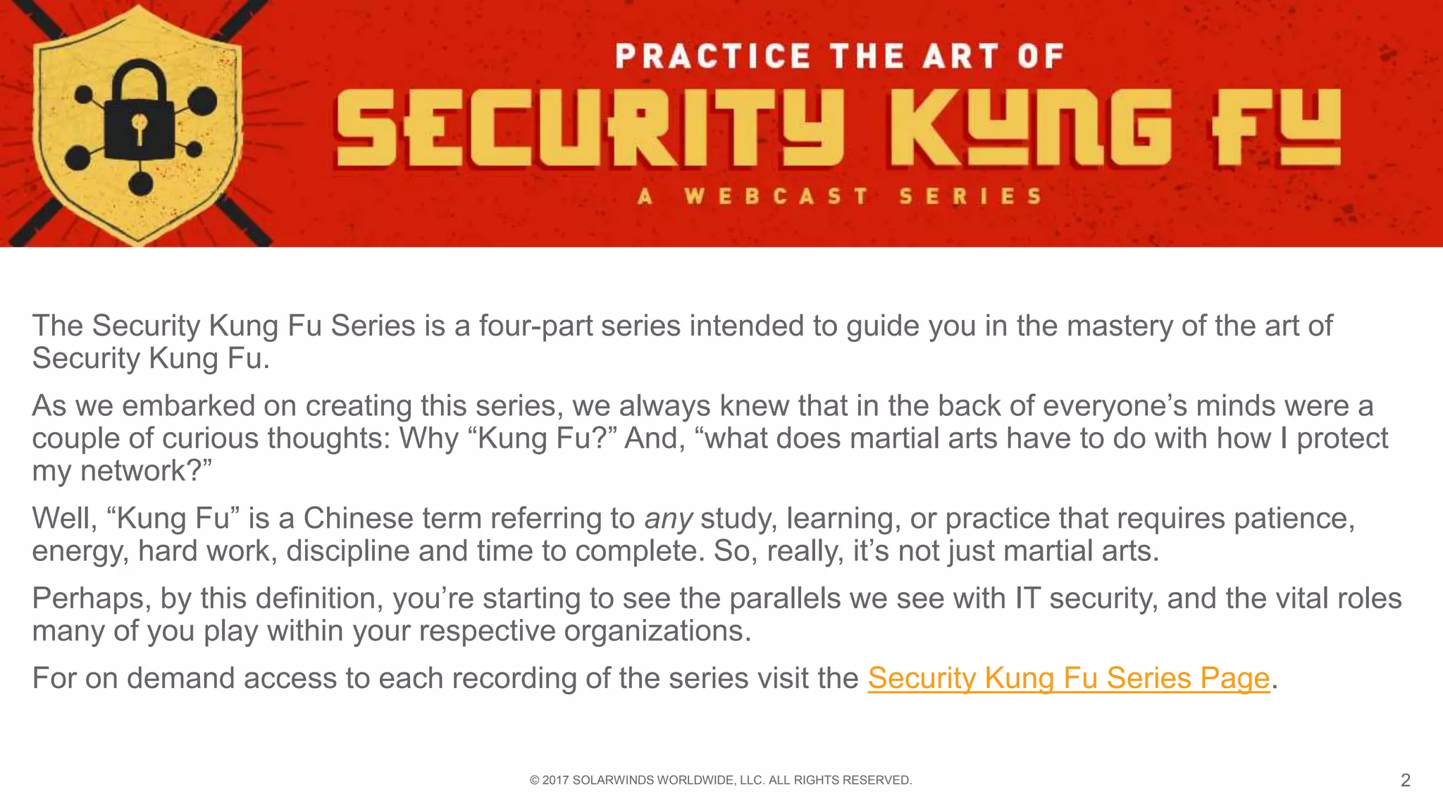 Security Kung Fu: Firewall Logs | PPTX