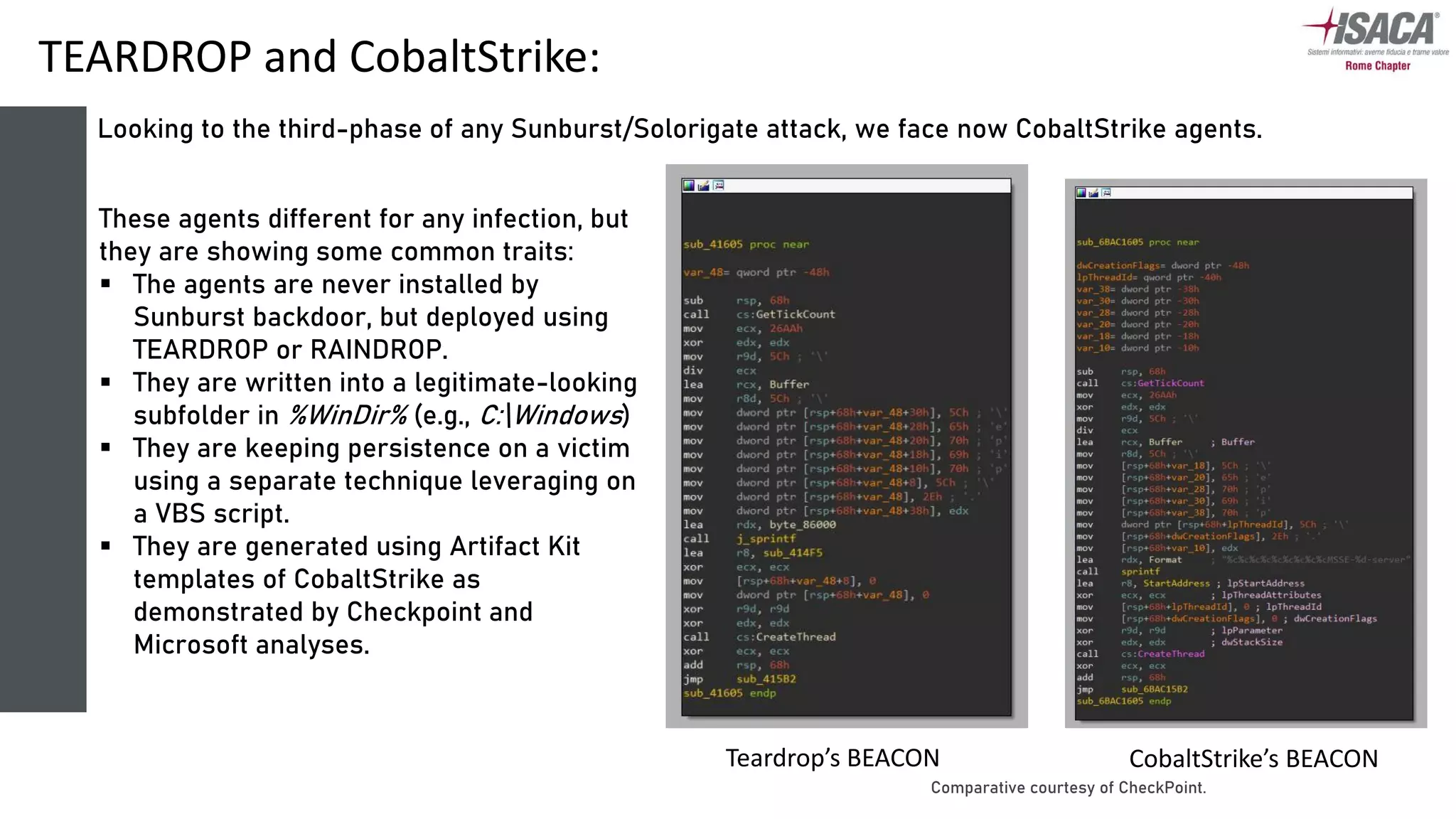 Light, Dark and... a Sunburst... dissection of a very sophisticated ...