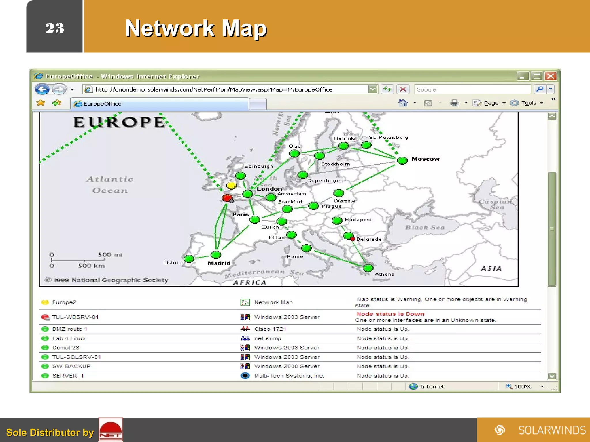 Solarwinds overview 2013 original | PPT