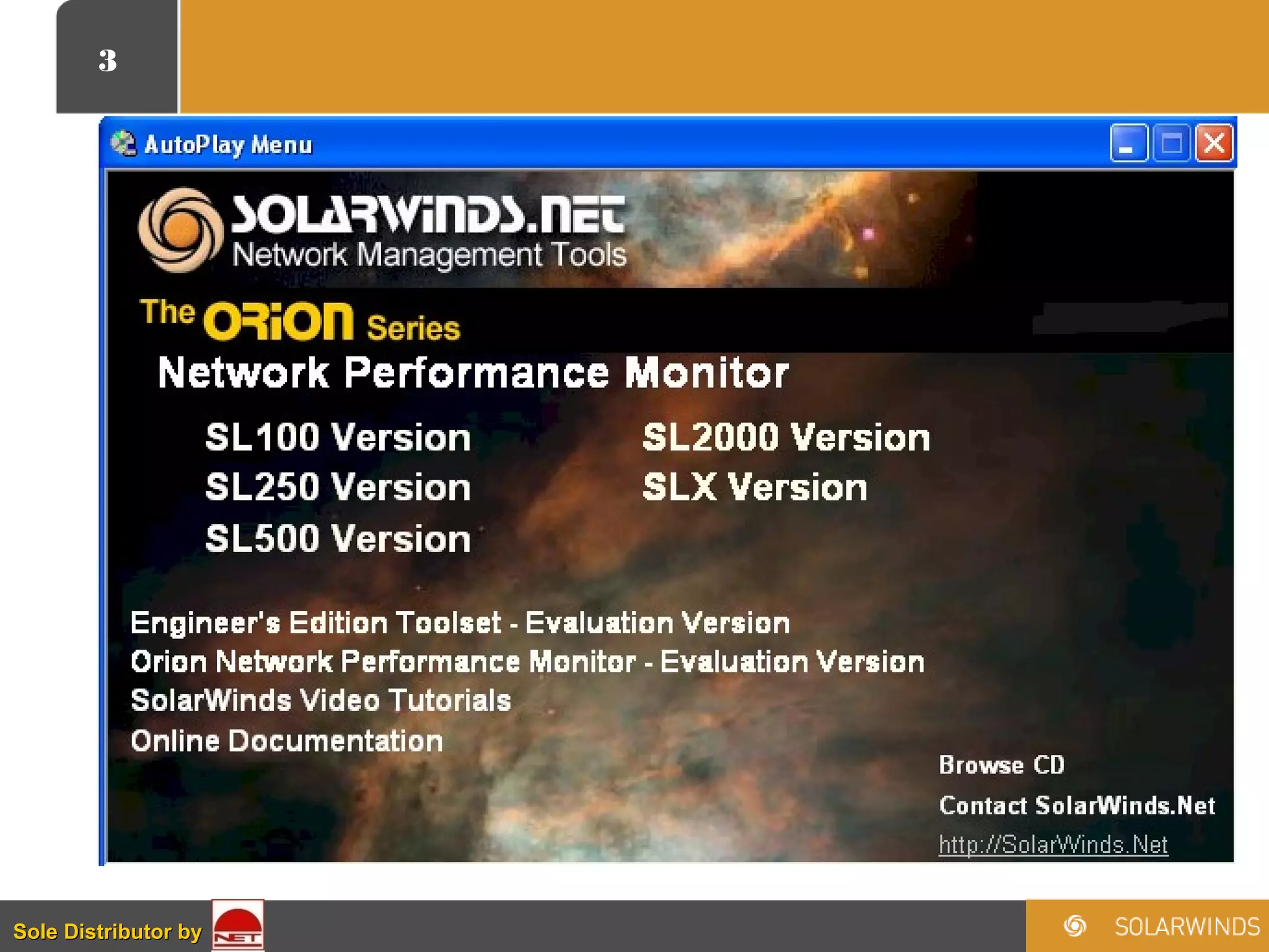 Solarwinds overview 2013 original | PPT