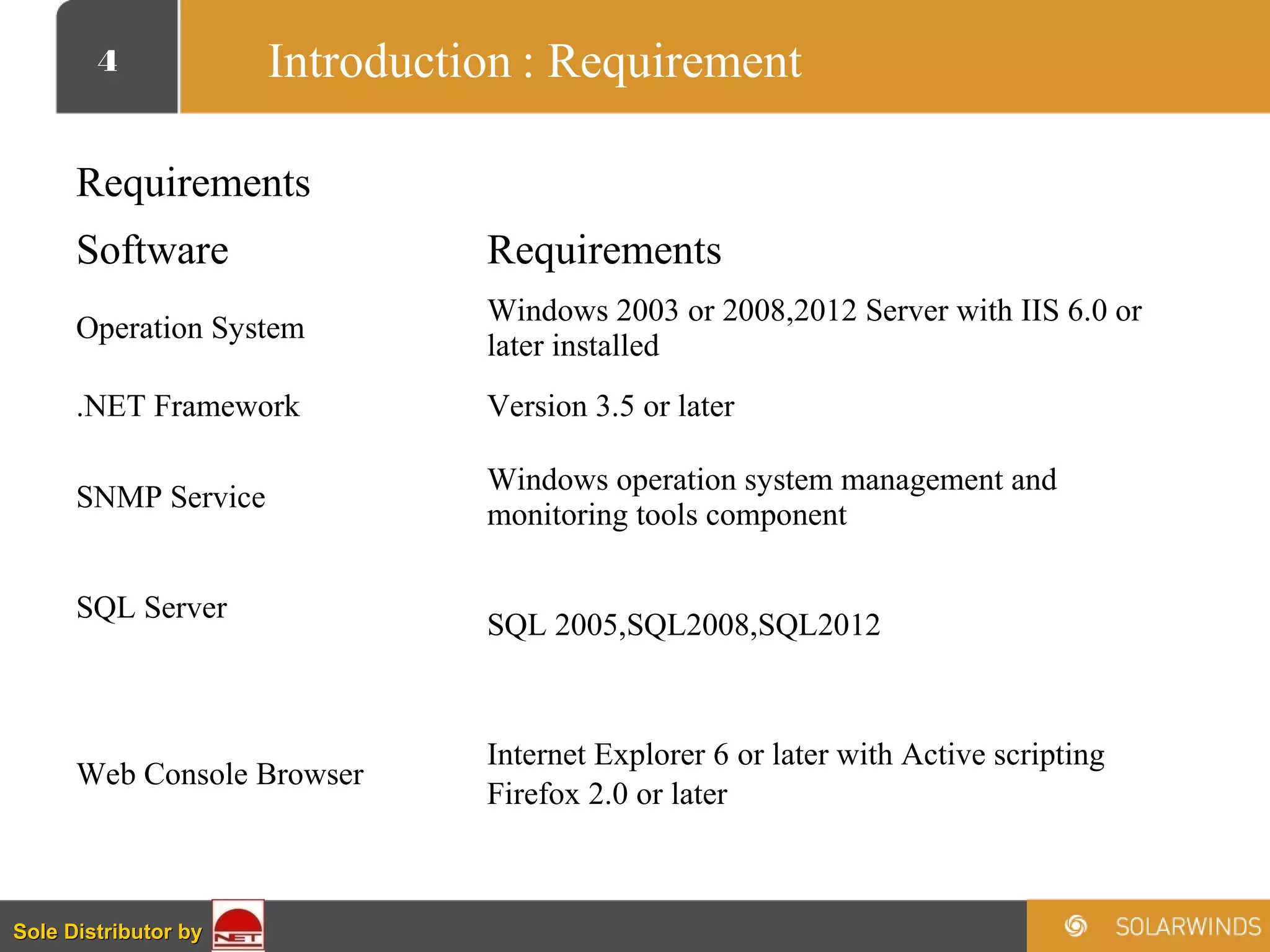 Solarwinds overview 2013 original | PPT