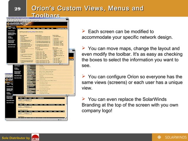 Solarwinds overview 2013 original | PPT