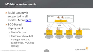 SolarWinds Scalability for the Enterprise | PPT