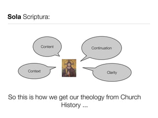 Sola scriptura in practice | KEY