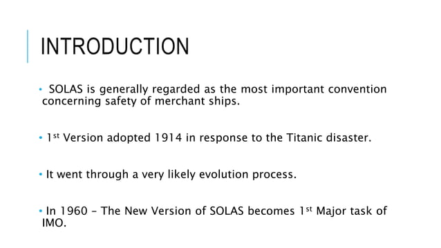 Solas Presentation | PPTX