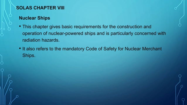 SOLAS (Safety of Life at Sea).pptx | Cruises | Travel Type