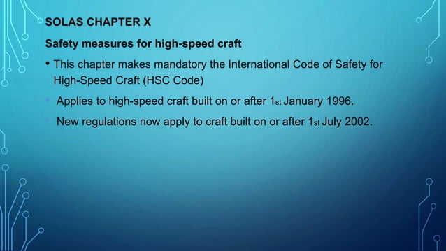 SOLAS (Safety of Life at Sea).pptx | Cruises | Travel Type