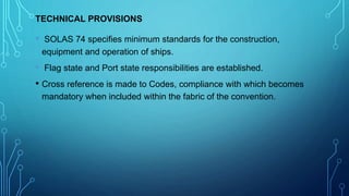 SOLAS (Safety of Life at Sea).pptx | Cruises | Travel Type