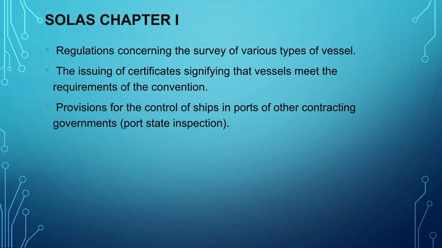 SOLAS (Safety of Life at Sea).pptx | Cruises | Travel Type