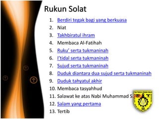 Solat dalam membentuk peribadi muslim presentation | PPTX