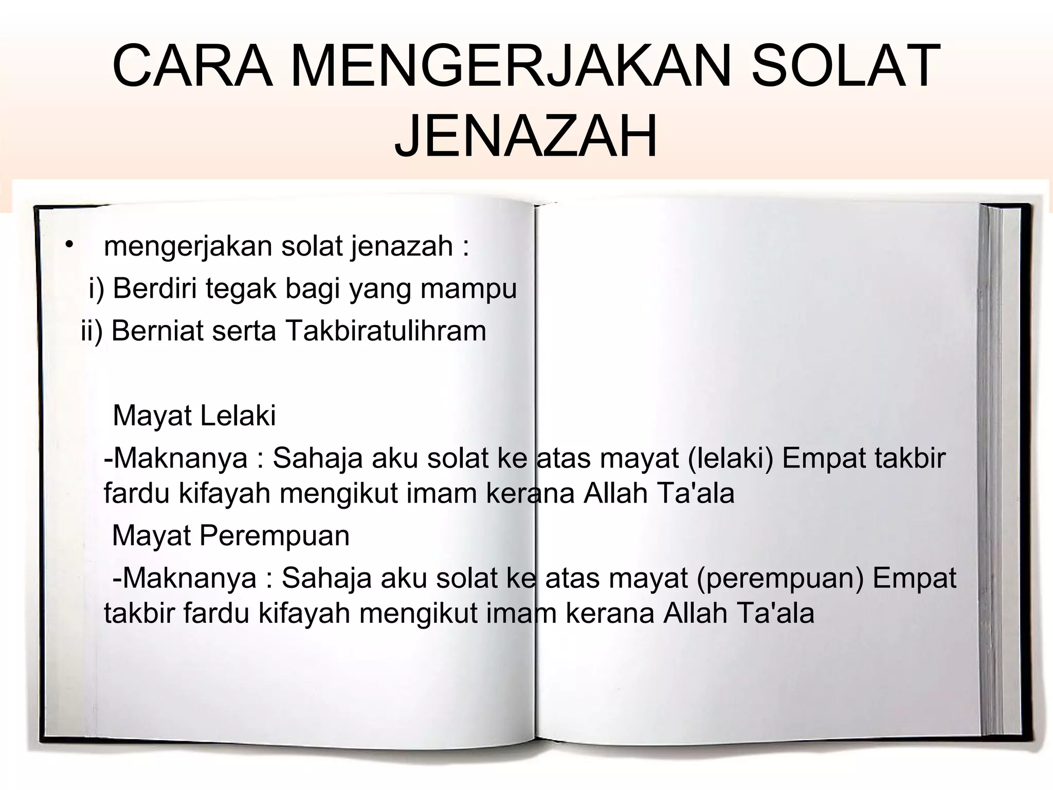Solat jenazah | PPT