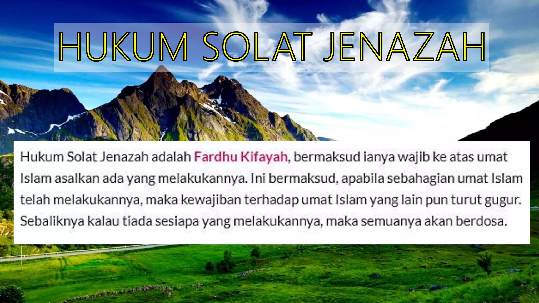 SOLAT JENAZAH | PPTX