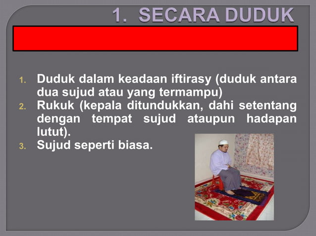 Solat ketika sakit | PPTX