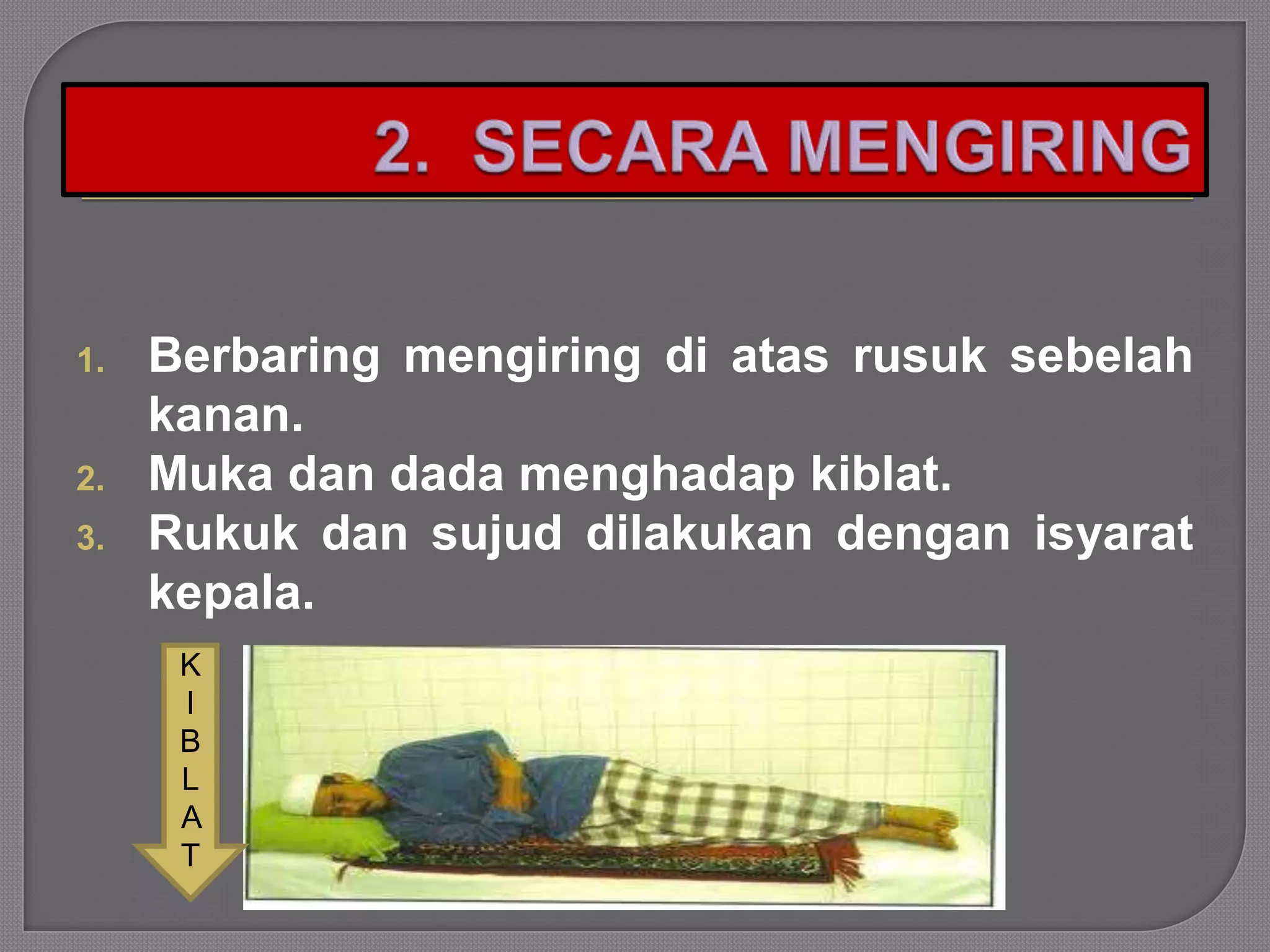 Solat ketika sakit | PPTX