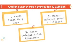 Solat Sunat Dua Hari Raya | PPTX