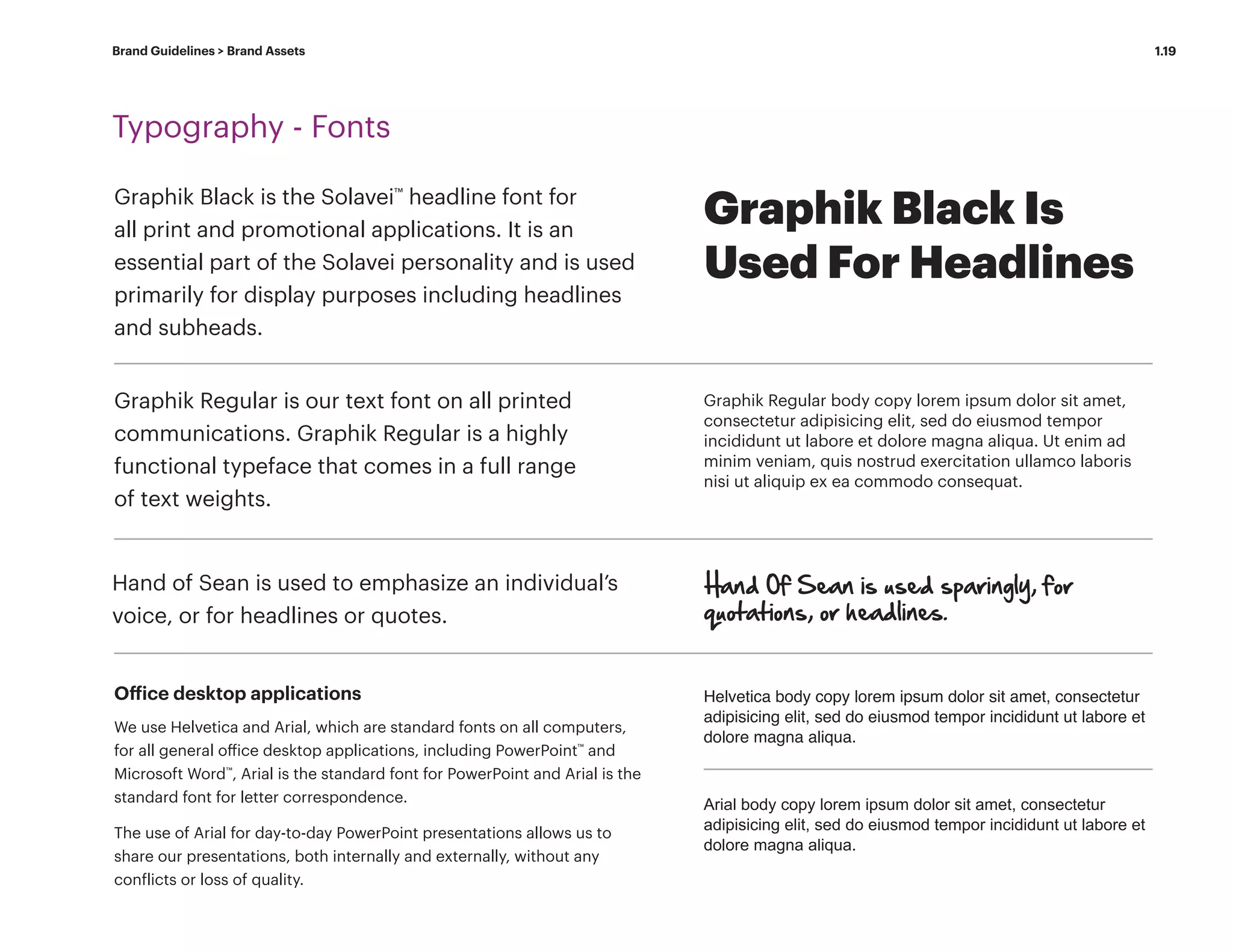 Solavei Brand Guides | PDF
