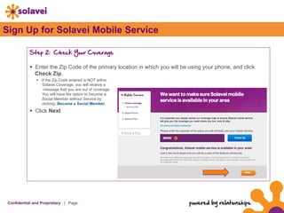 Solavei enrollment process | PPT