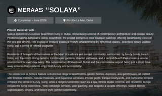 Solaya Residences at Port De La Mer - Meraas Holding.pdf