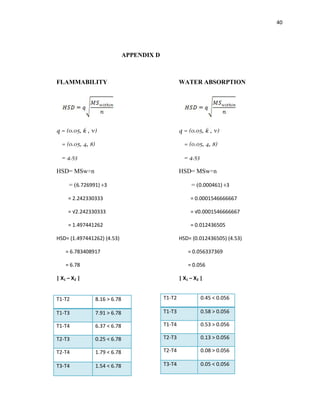 Appendices In Thesis