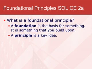 Sol Ce 2 Foundations Of American Government | PPT