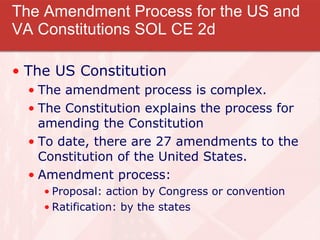 Sol Ce 2 Foundations Of American Government | PPT