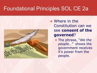 Sol Ce 2 Foundations Of American Government | PPT