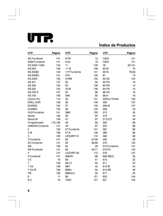 Soldadura utp | PDF