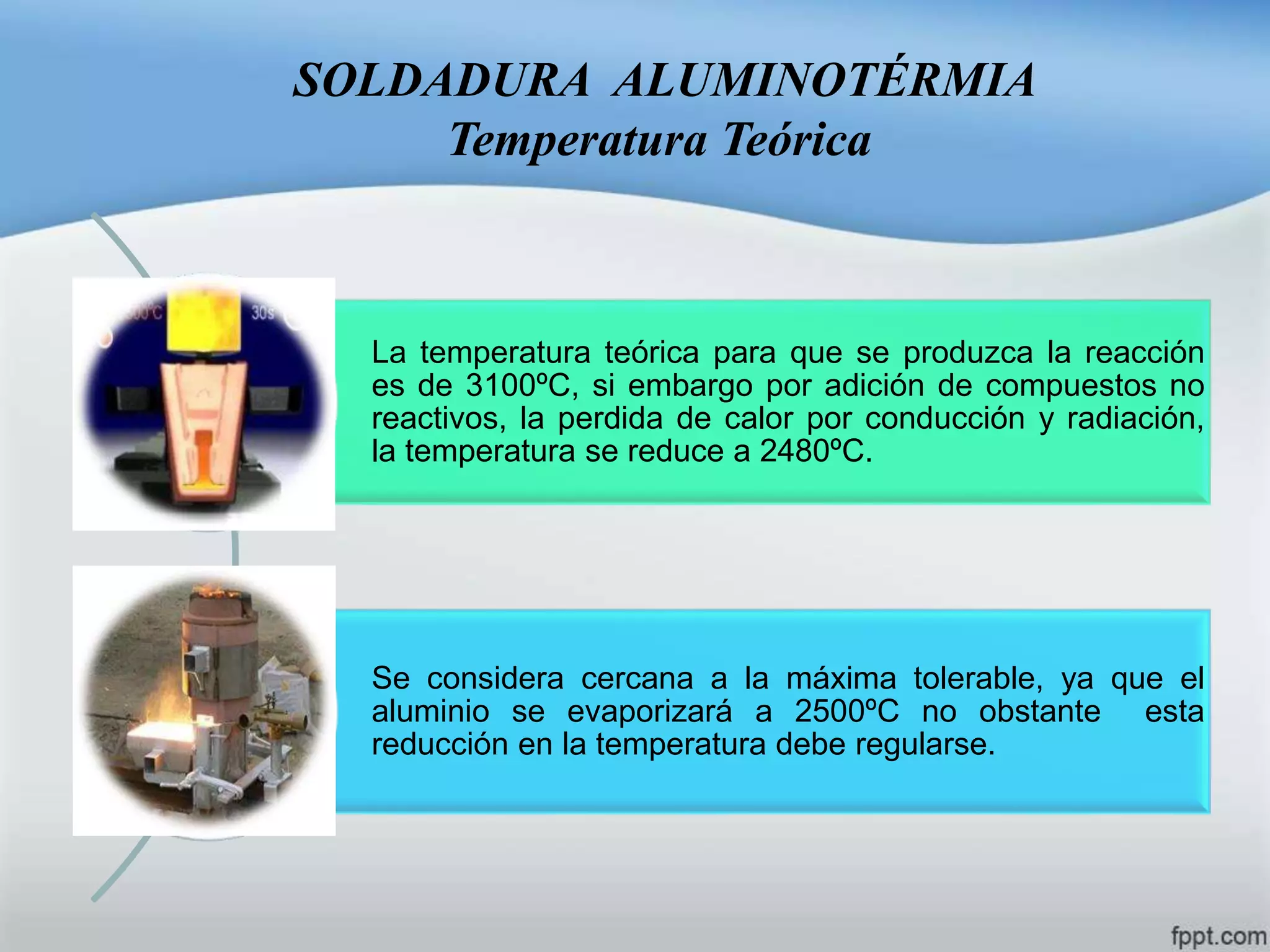 Soldadura aluminotermia | PPTX | Chemistry | Science