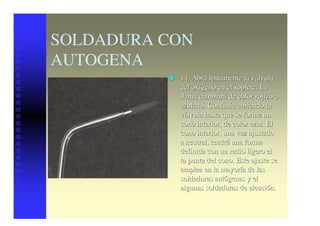 Soldadura con autogena | PDF