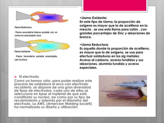 Soldadura oxiacetilénica y smaw | PPTX