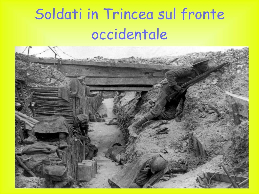 Soldati in trincea