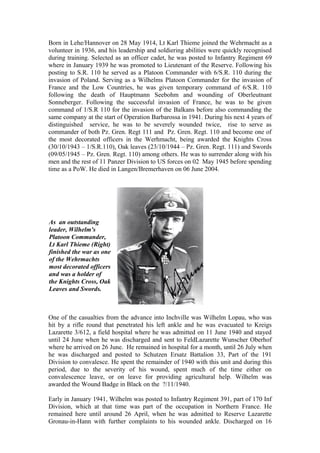 Soldbuch and document group to stabsgefreiter wilhelm lopau1 | PDF ...