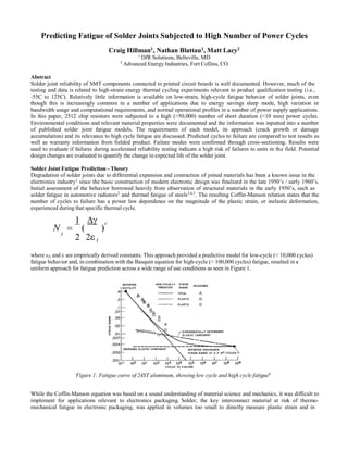 Solder joint-fatigue-dfr | PDF