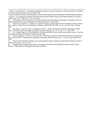 Solder joint-fatigue-dfr | PDF