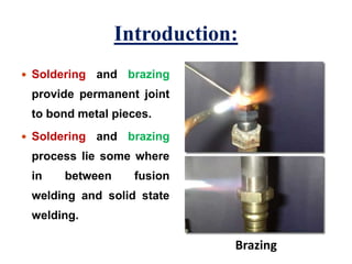 Soldering and brazing | PPTX