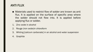 Soldering and welding in orthodontic dental practice | PPTX
