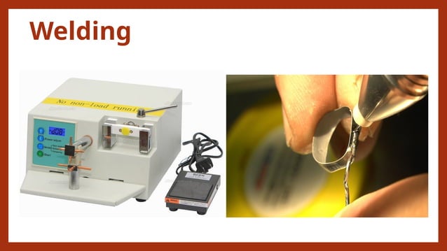 Soldering and Welding - Dental Materials | PPT