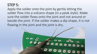 Soldering ppt | use of soldering | application of soldering | | PPTX