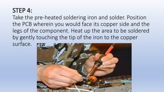 Soldering ppt | use of soldering | application of soldering | | PPTX